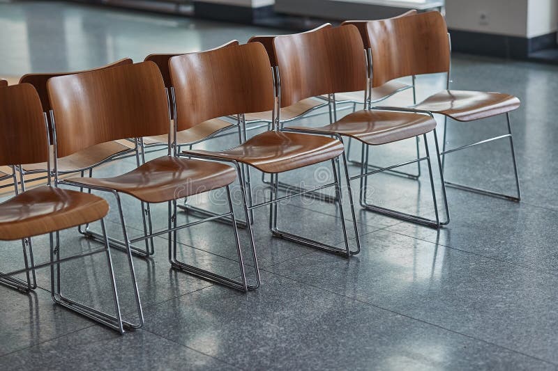 Rows of Chairs stock photo. Image of classroom, rows - 334691018