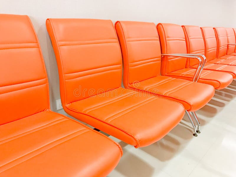 Rows of chairs stock image. Image of building, interior - 106136705