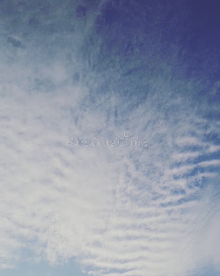 Rows of Clouds stock photo. Image of clouds, lines, white - 13928176