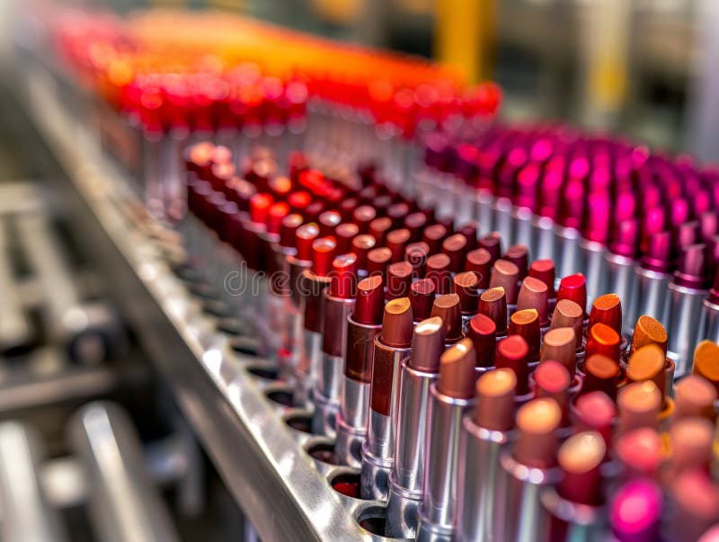 Rows of Colorful Lipsticks in a Factory Stock Photo - Image of ... Rows of Colorful Lipsticks in a Factory Stock Photo - Image of ...
