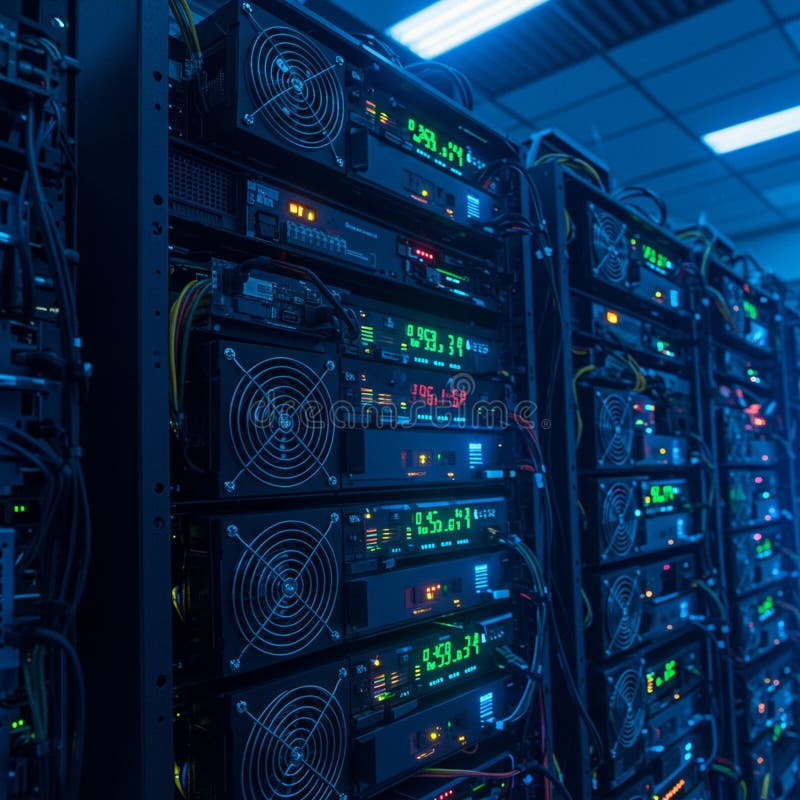 Multiple Mining Rigs Stock Illustrations – 18 Multiple Mining Rigs ...