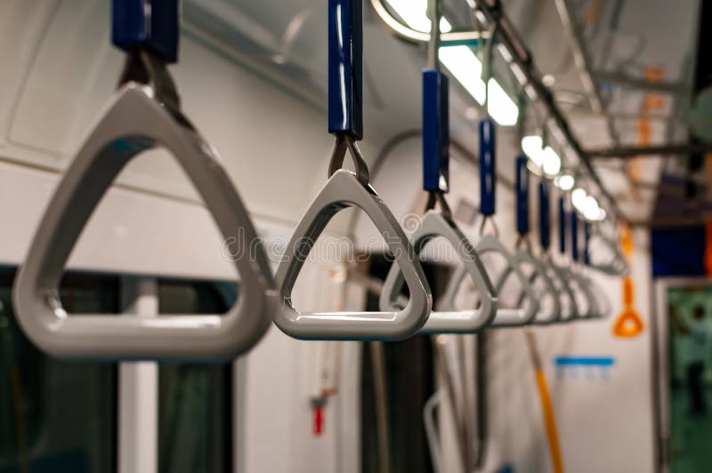 Left Side Handrails stock image. Image of underground - 209863999