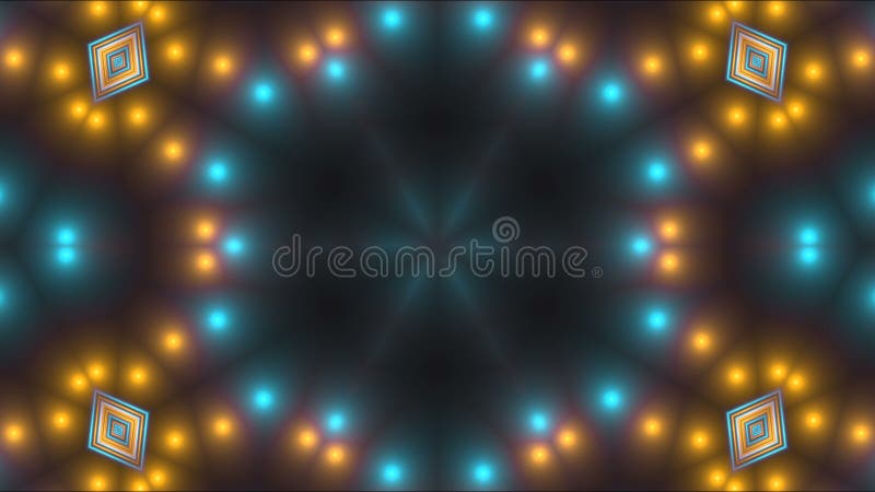 Rows of Light Bulbs Spotlights with Random Switch on, Computer ...