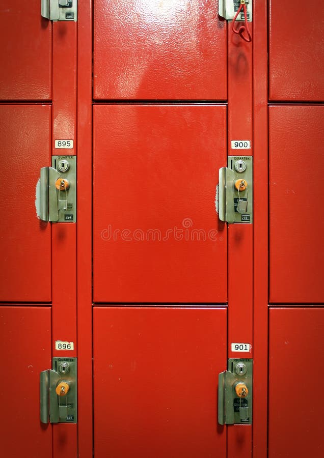 Rows of locked lockers stock photo. Image of conformity - 38412056