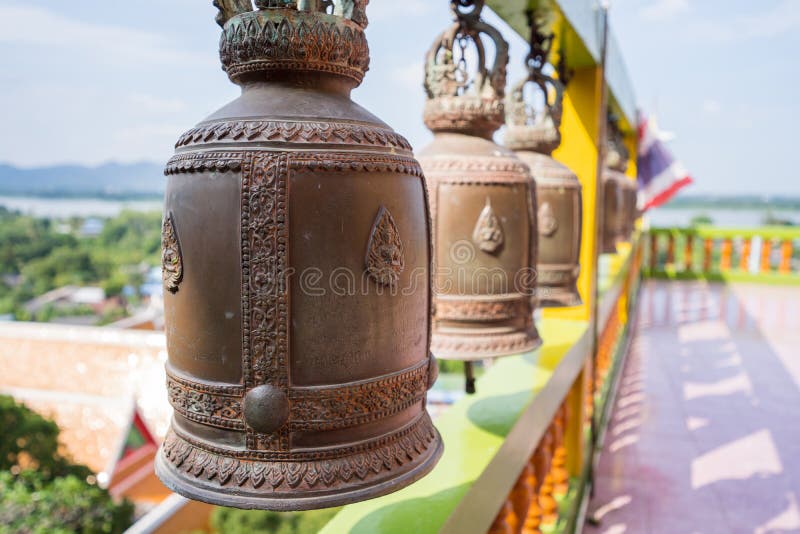Rows of Old Bells at the Temple Stock Photo - Image of beautiful ...