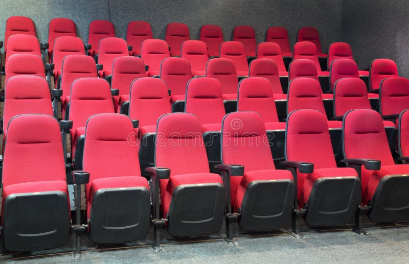 Rows of Red Seats in Cinema Hall Stock Photo - Image of colorful, soft ... Rows of Red Seats in Cinema Hall Stock Photo - Image of colorful, soft ...
