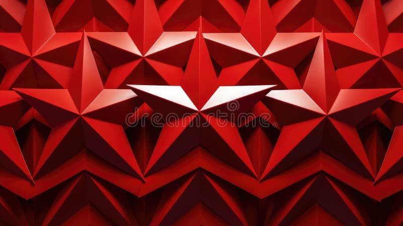 Rows red star background stock illustration. Illustration of symmetry ...