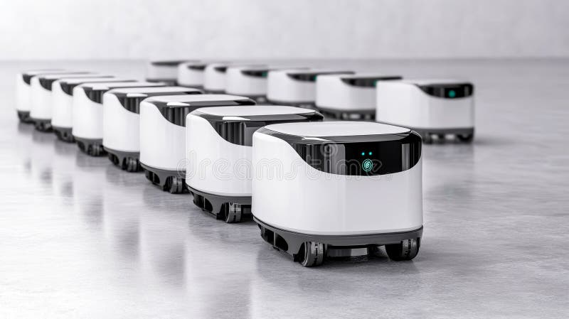 Rows of Robots, a Glimpse into the Future of Artificial Intelligence ...