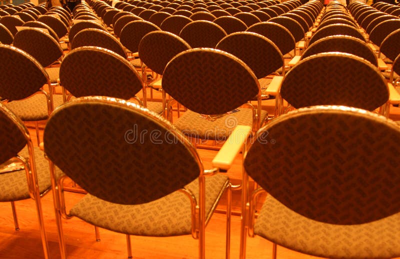 Rows of seats stock photo. Image of meeting, group, seminar - 41375172