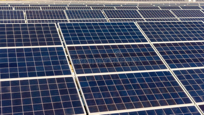 Rows of Sections of Sun Panels Stock Photo - Image of energy, panels ...