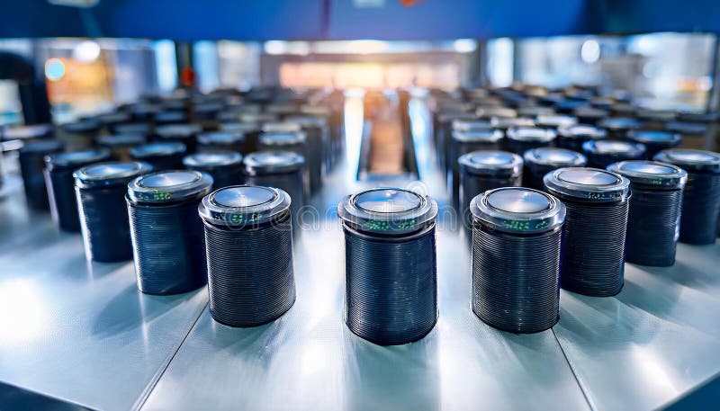 Industrial Cylindrical Components: a Precise and Modern Assembly Line ...