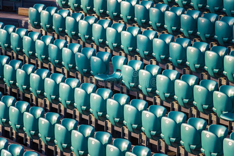 Rows of stadium seats stock image. Image of meeting, event - 71571247