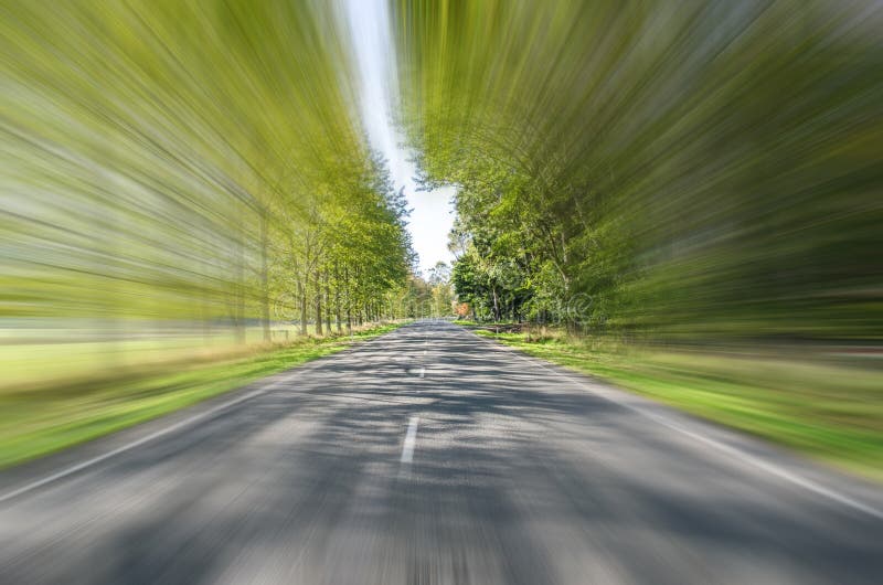 Rows of Trees Along the Road in Motion Blur Stock Photo - Image of ... Rows of Trees Along the Road in Motion Blur Stock Photo - Image of ...