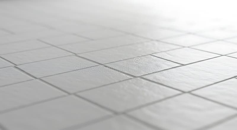 Rows of White Ceramic Tiles with Slightly Textured Surfaces. the Tiles ...