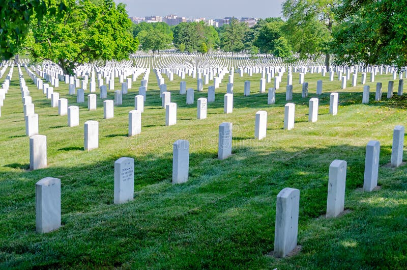 Rows of White Grave Stones editorial stock photo. Image of park - 32328678