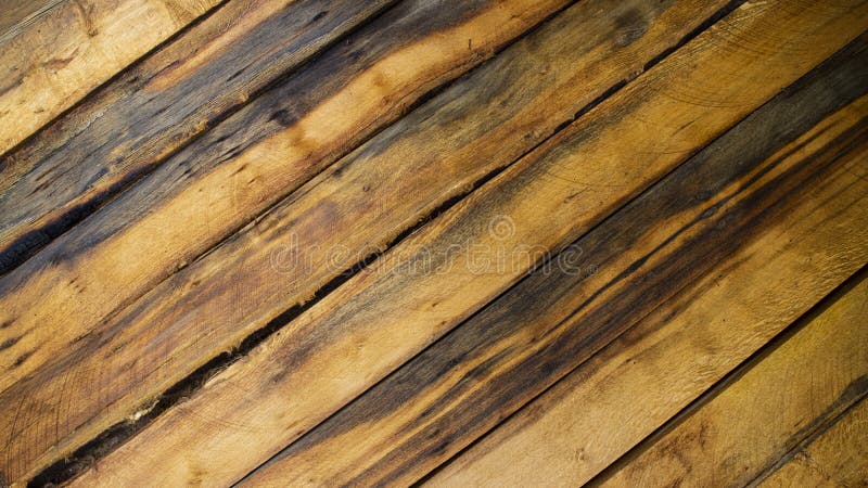Rows of Wood Lined with Natural Texture Stock Photo - Image of brown ...