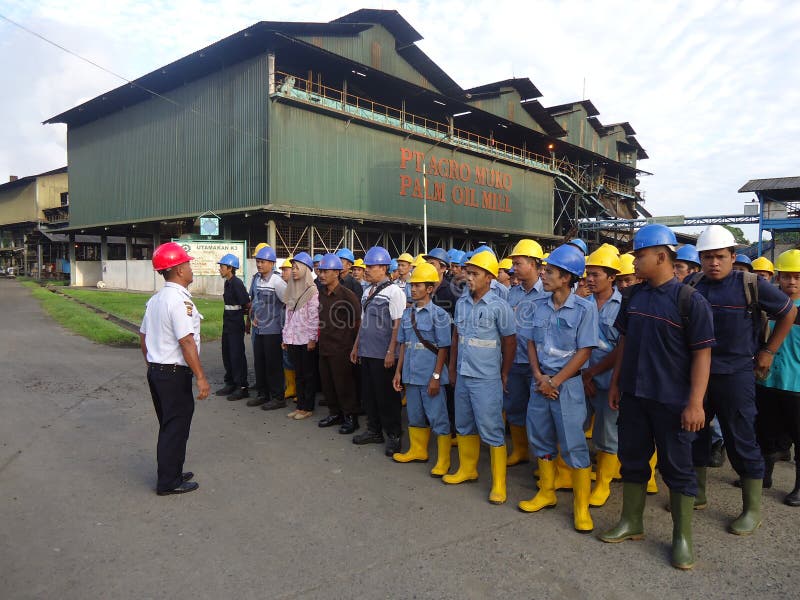 Row of workers editorial stock photo. Image of marching - 204560343