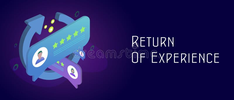 ROX - Return on Experience Isometric Concept with Which Marketers ...
