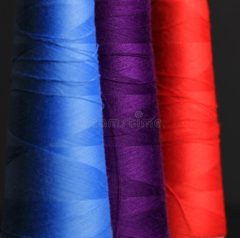 Roxo Azul E Escarlate Da Linha Foto de Stock - Imagem de brilhante ...