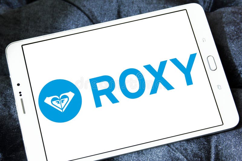 Roxy clothing company logo editorial photography. Image of retailing ...