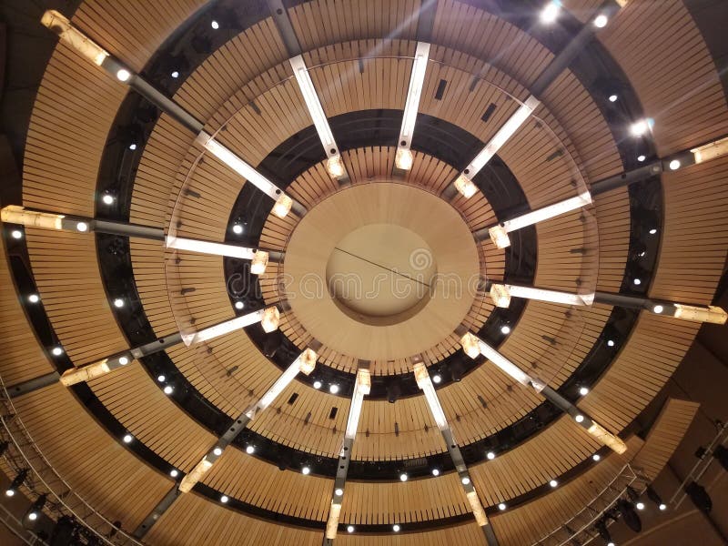 Roy Thompson Hall stock image. Image of thompson, ceiling - 139231207