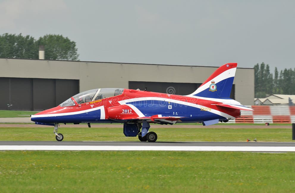 Royal Air Force Hawk Aircraft Editorial Stock Photo - Image of aircraft ...
