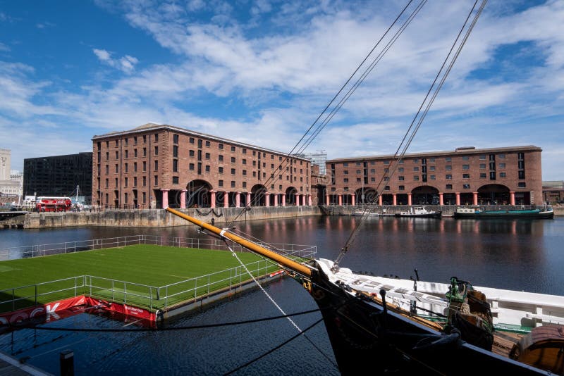 The Royal Albert Dock Liverpool July 2020 Editorial Photography - Image ...