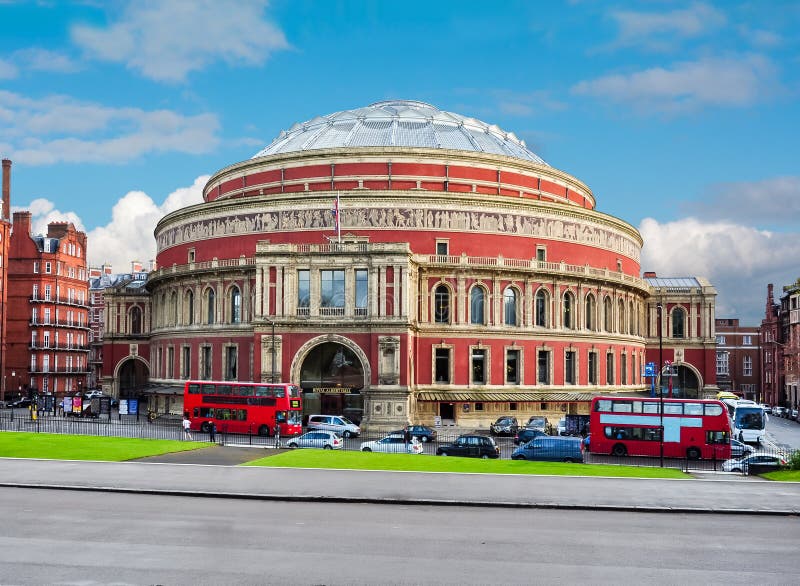 Royal Albert Hall Building, London, UK Editorial Image - Image of ...