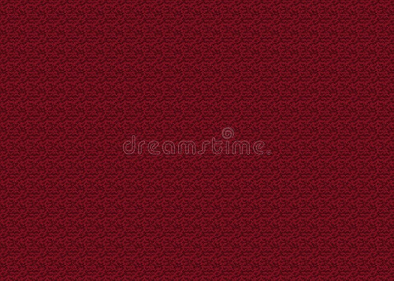 Royal Antique Ruby Colour Retro 60s Wallpaper Background with Repeated ...