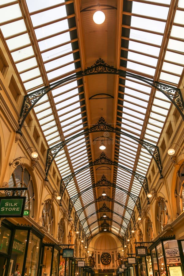 Royal Arcade , Melbourne,australia Editorial Stock Photo - Image of ...