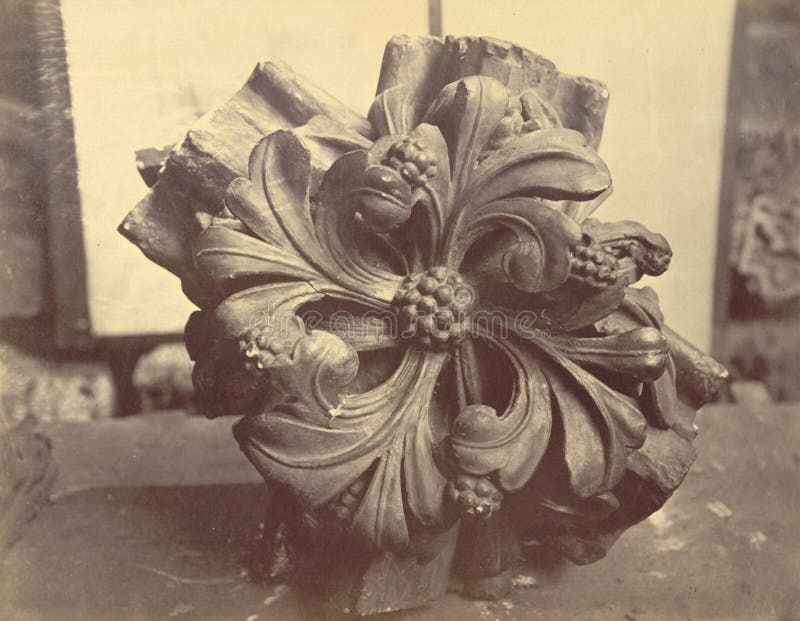 Royal Architectural Museum. Plaster Cast (Boss) From Westminster Abbey ...