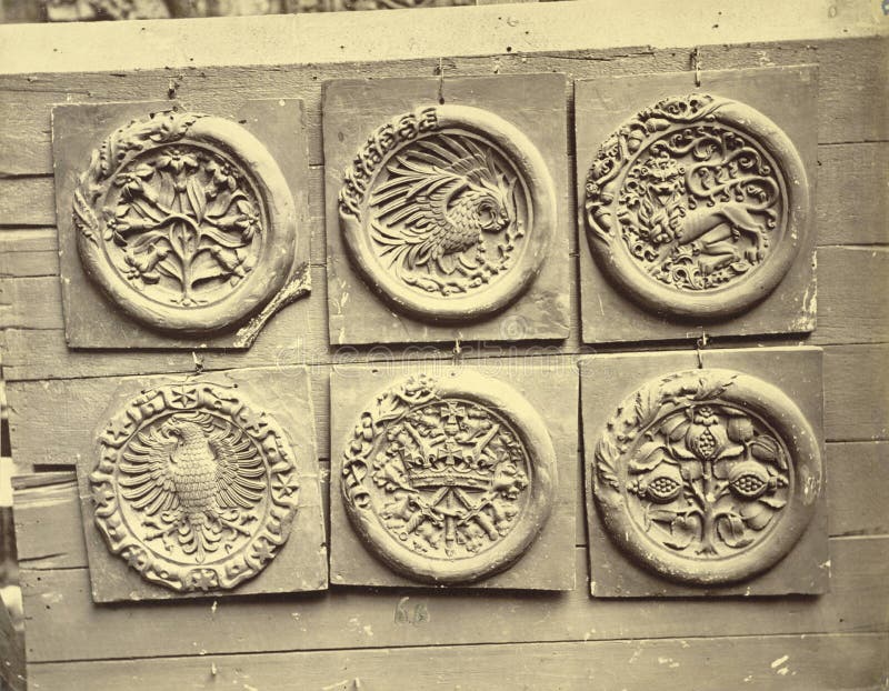 Royal Architectural Museum. Plaster Casts (Roundels) Picture. Image ...