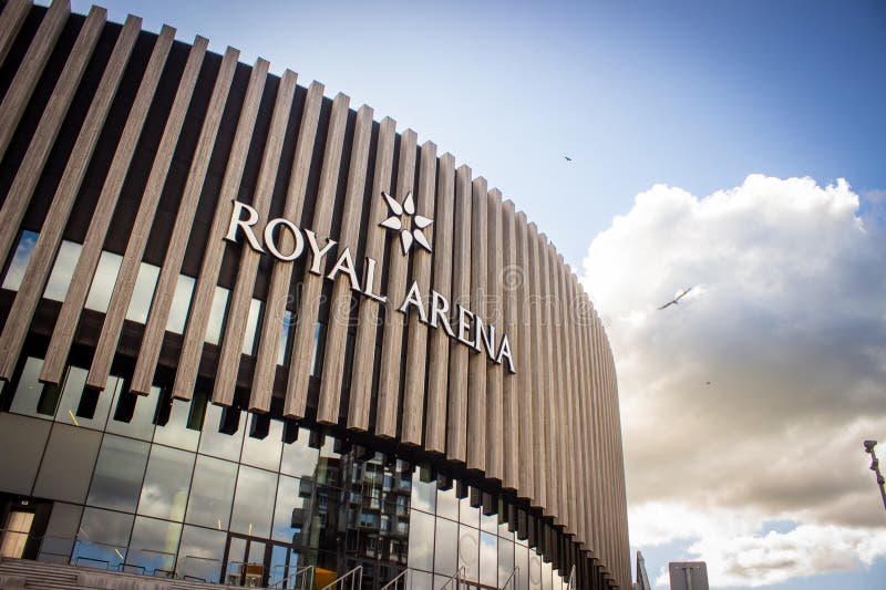 Royal Arena Copenhagen editorial photography. Image of line - 342469552