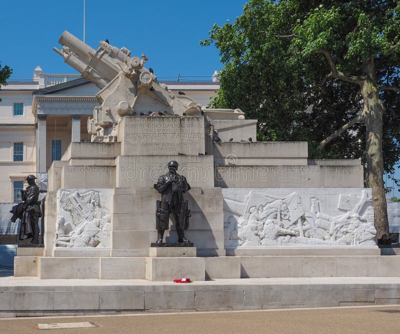 Royal Artillery Memorial in London Editorial Photo - Image of city ...