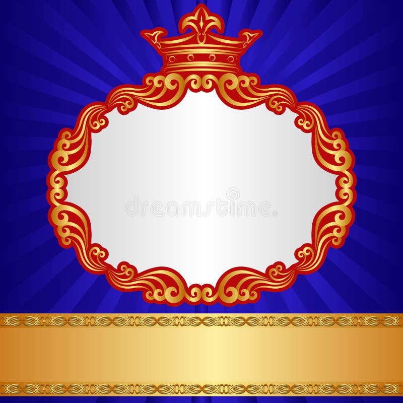 Royal background stock vector. Illustration of abstract - 38661349
