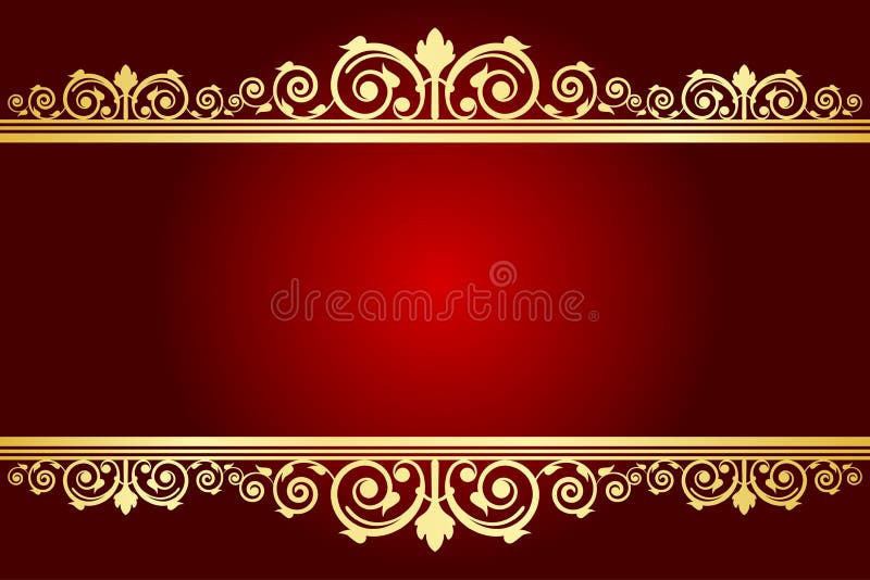 Royal Background with Decorated Frame Stock Vector - Illustration of ...