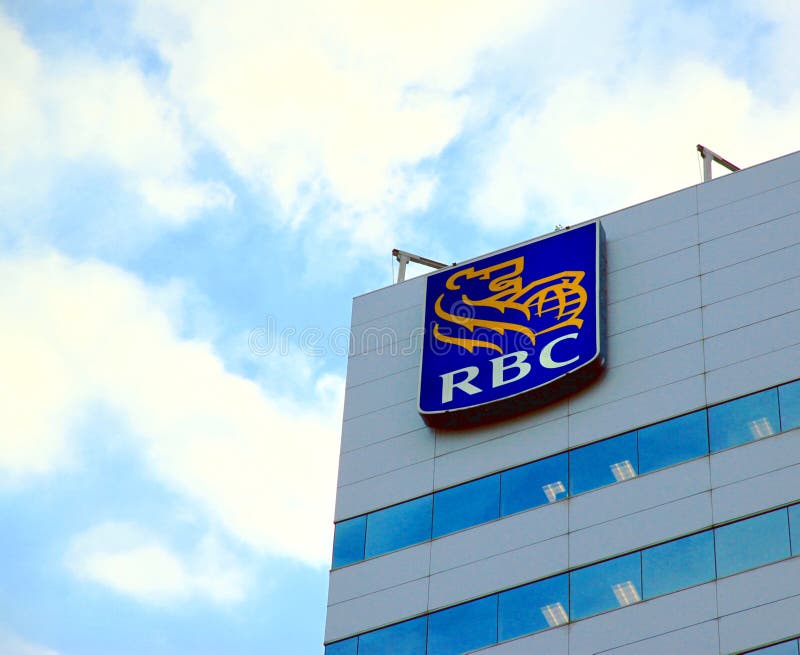 Royal Bank of Canada Sign editorial stock image. Image of card - 22008794