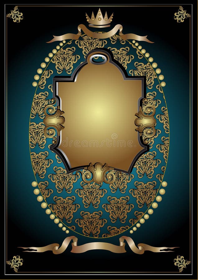 Royal banner stock vector. Illustration of flayer, menu - 14197994