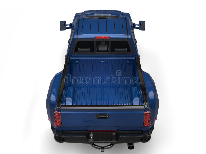 Pickup Truck Back View Stock Illustrations – 710 Pickup Truck Back View ...