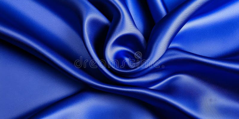 Royal Blue Satin Like Background Gentle Curves Subtle Lighting Stock ...