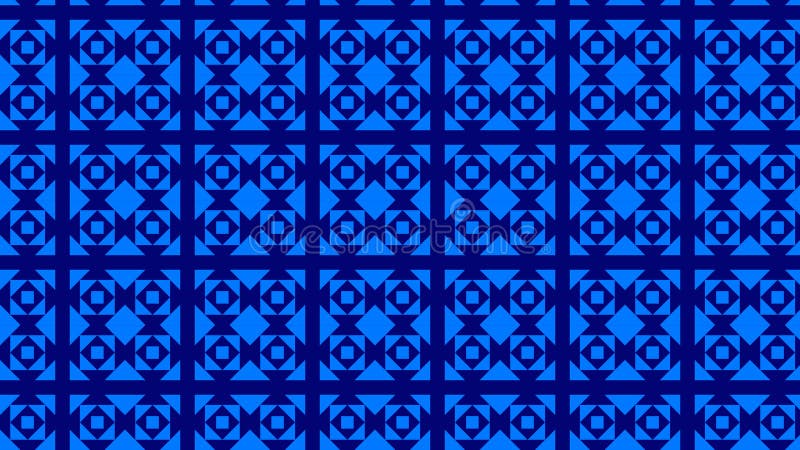 Royal Blue Seamless Geometric Square Background Pattern Vector ...