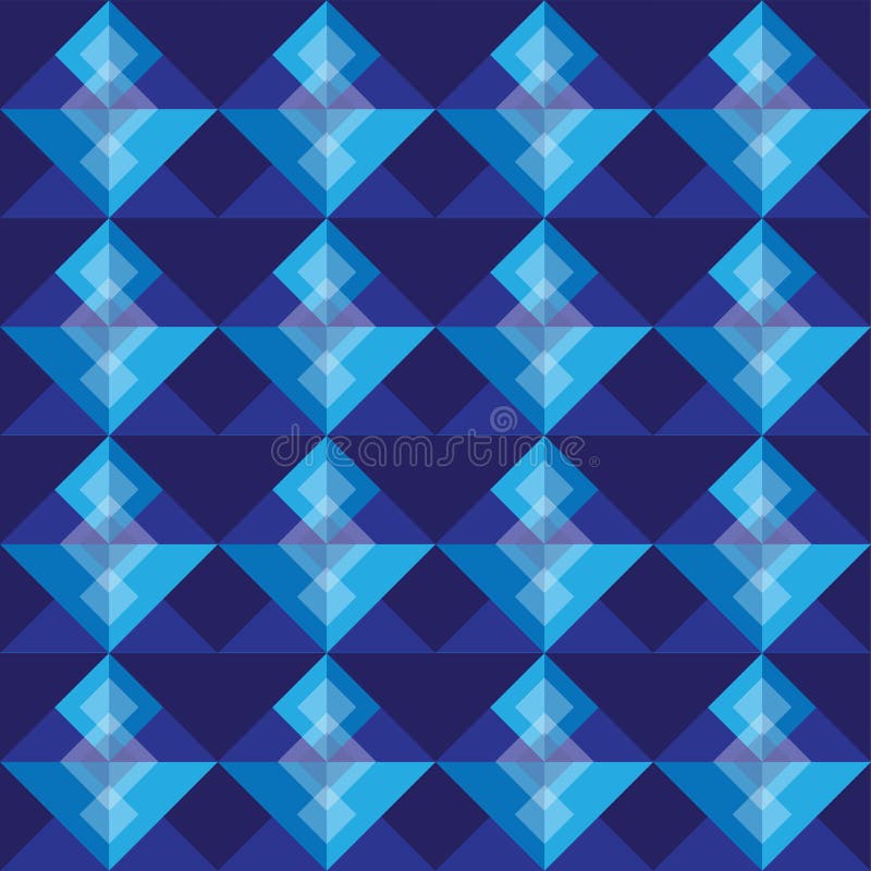Royal Blue Square Seamless Pattern Background Stock Vector ...