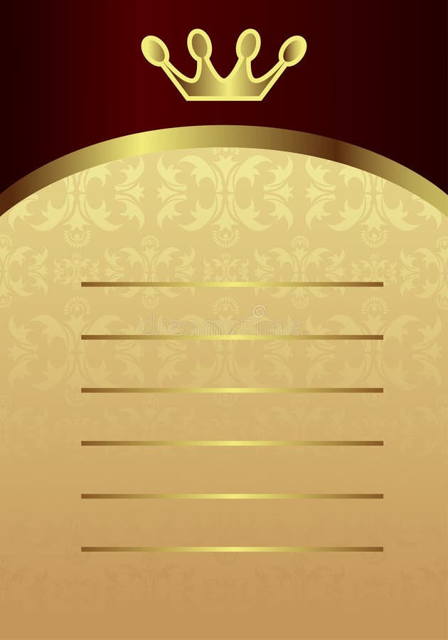 Royal Card stock vector. Illustration of texture, voucher - 9301071