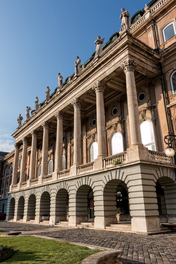 Royal castle of Buda stock photo. Image of june, cupola - 47467552