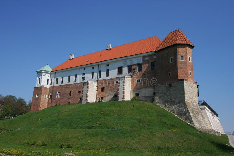The Royal Castle in Sandomierz Stock Photo - Image of european, vistula ...