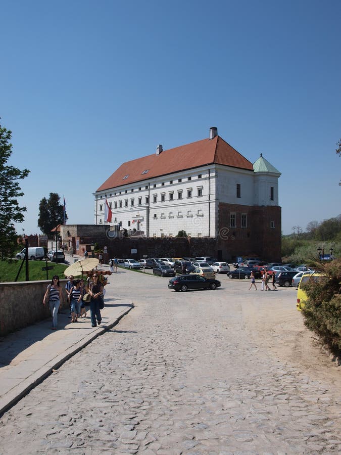 Royal Castle, Sandomierz, Poland Editorial Stock Photo - Image of ...