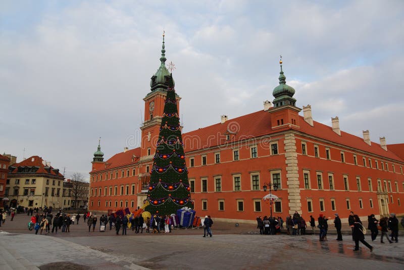 Royal Castle Square editorial image. Image of tree, tourism - 45276000