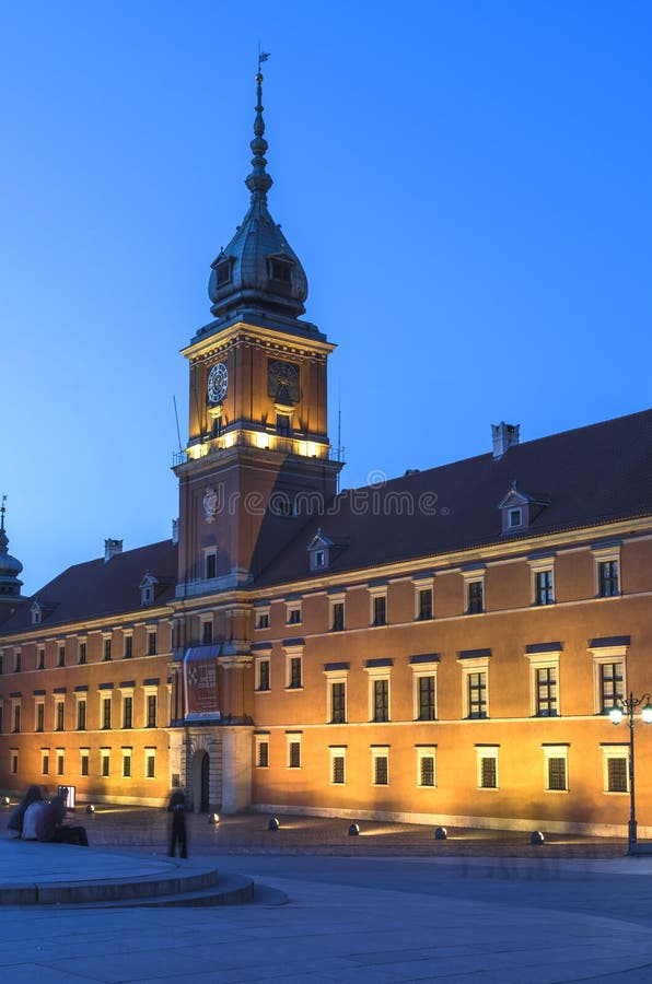 Poland at night - Warsaw editorial photo. Image of outdoor - 55506036