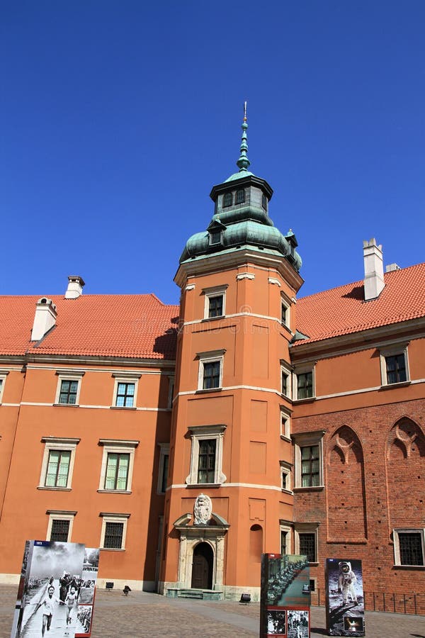 Royal Castle in Warsaw editorial stock image. Image of travelphoto ...