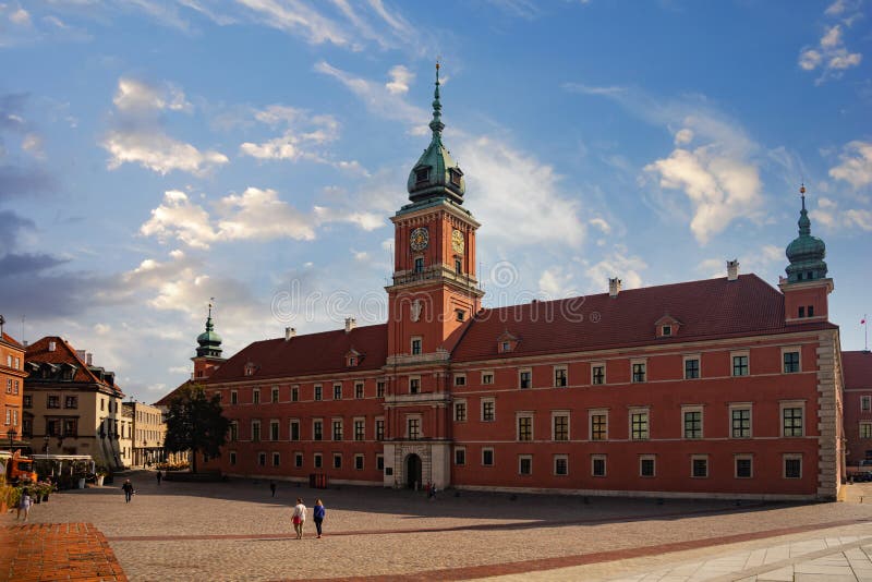Royal Castle in Warsaw editorial photography. Image of historical ...
